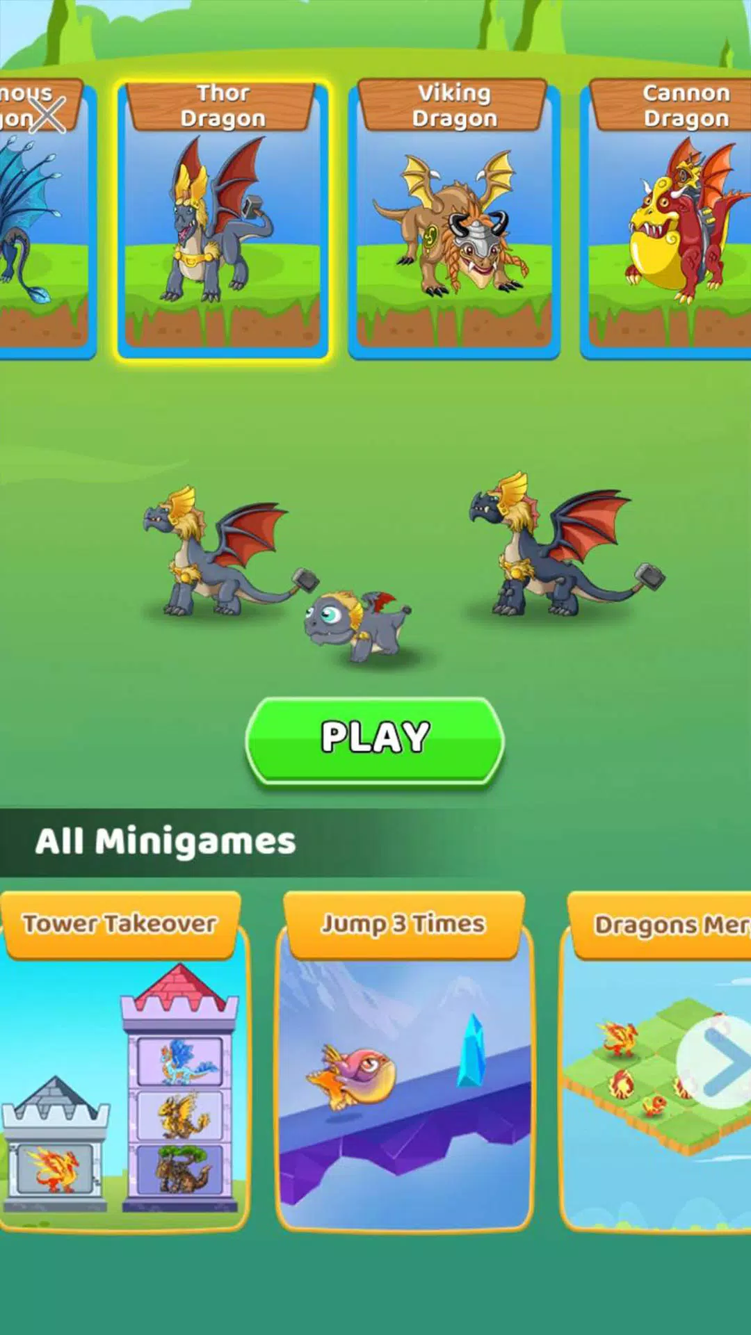 Thor Dragon Dragon City