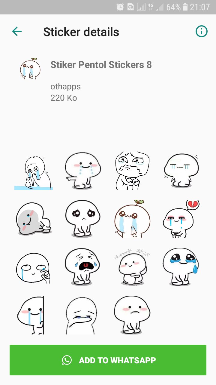 Stiker Pentol lucu wa 2021 Stiker indo 2021 APK for Android Download