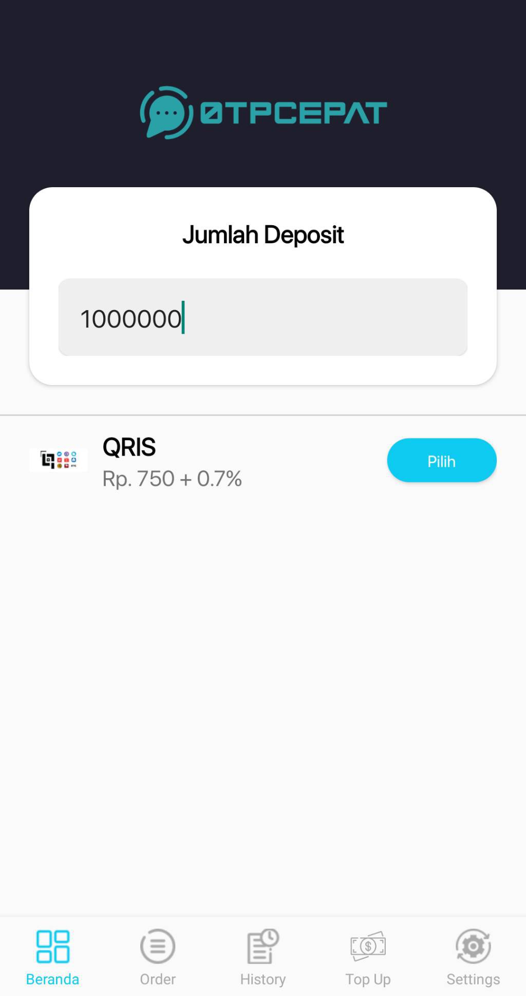 OtpCepat - Layanan SMS OTP APK for Android Download