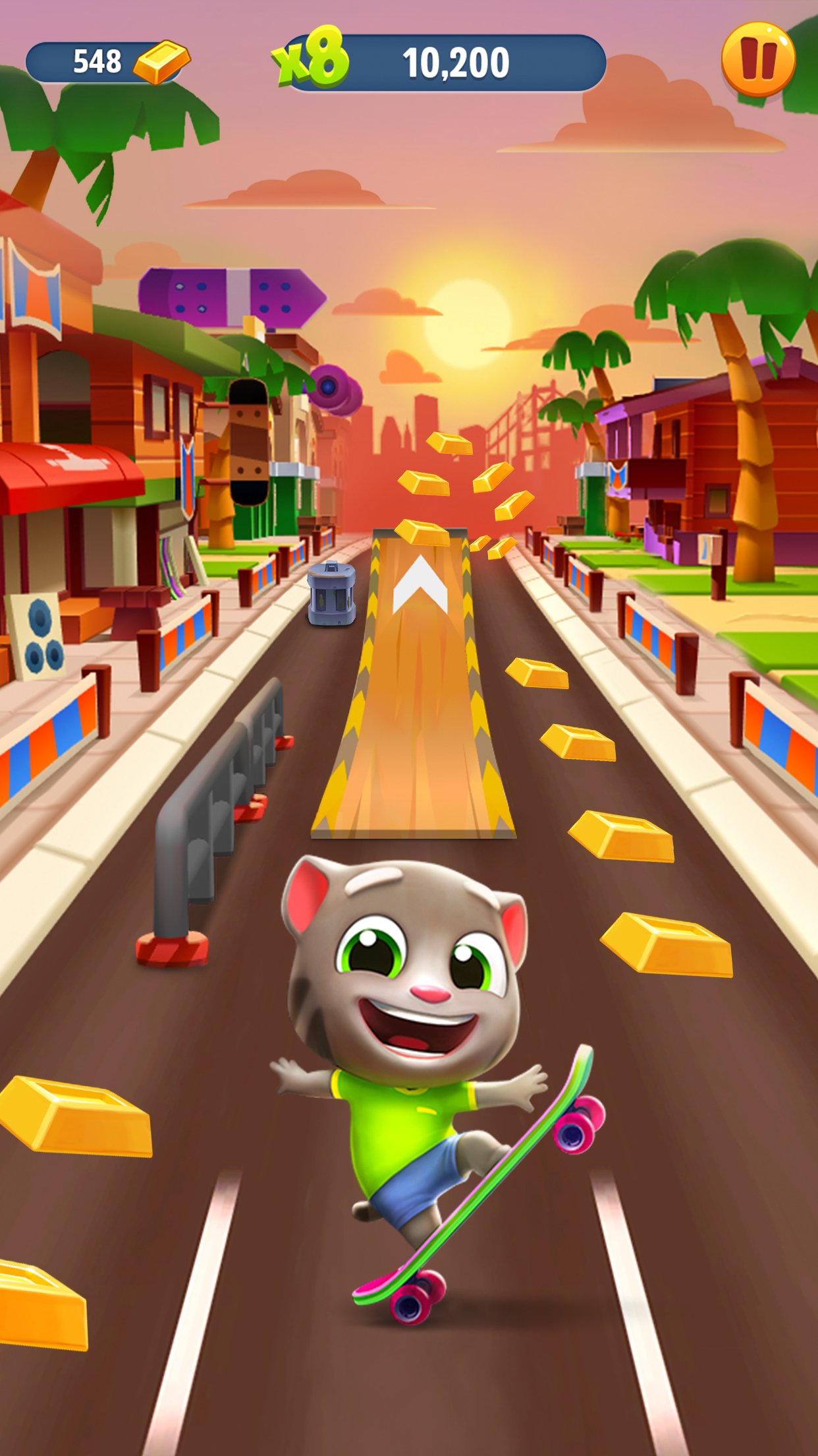 Unduh APK Talking Tom Gold Run untuk Android - Versi Terbaru