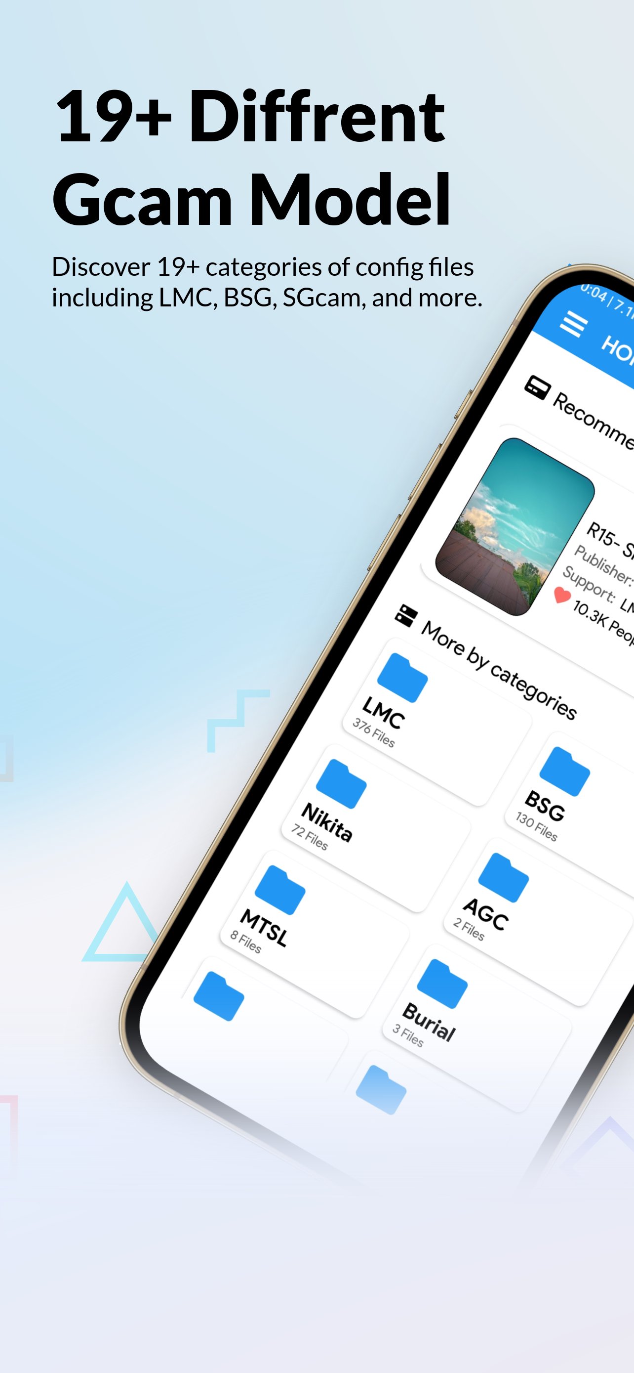 Gcam Config APK pour Android Télécharger