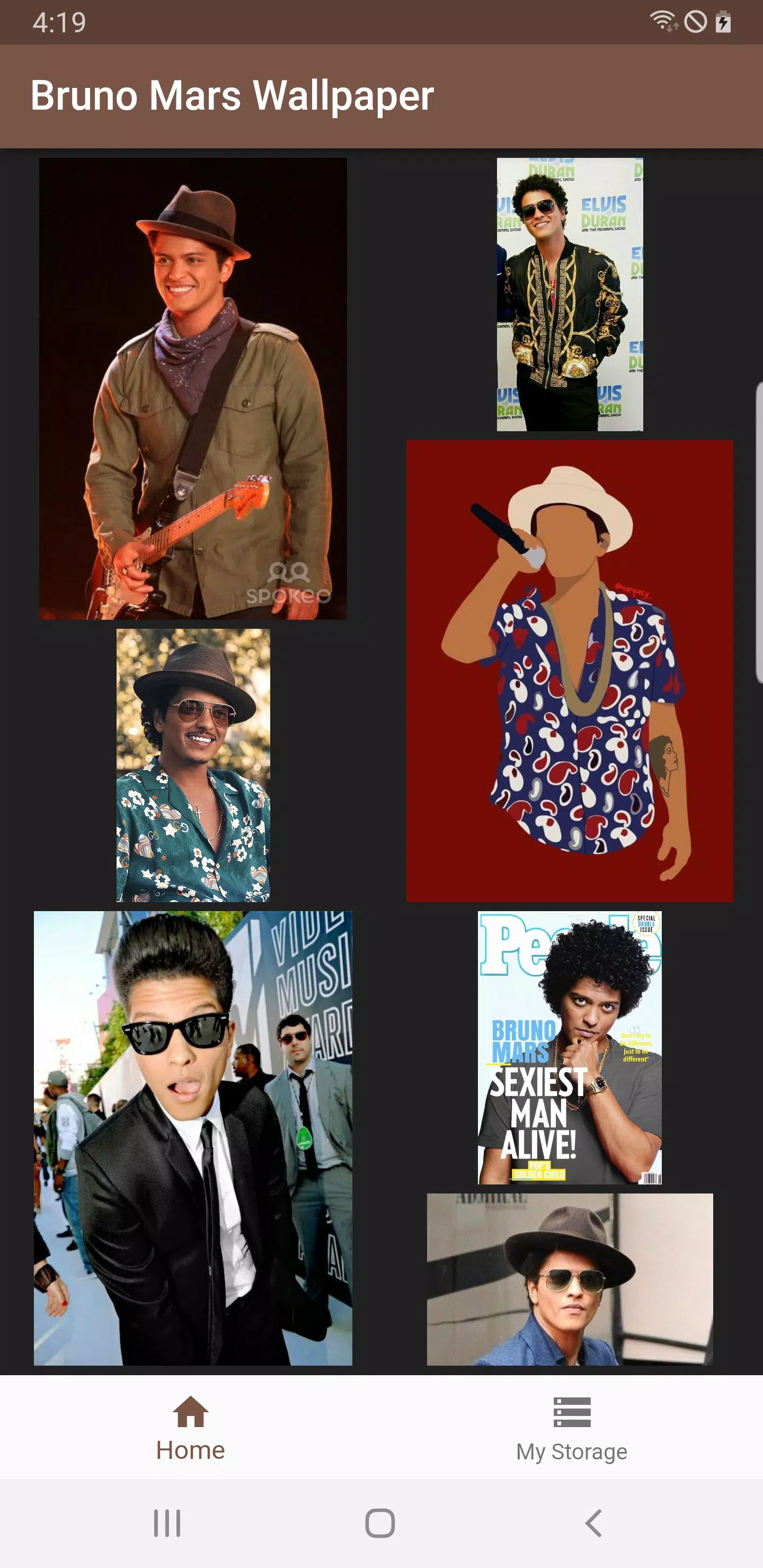 Bruno Mars Wallpaper Collage