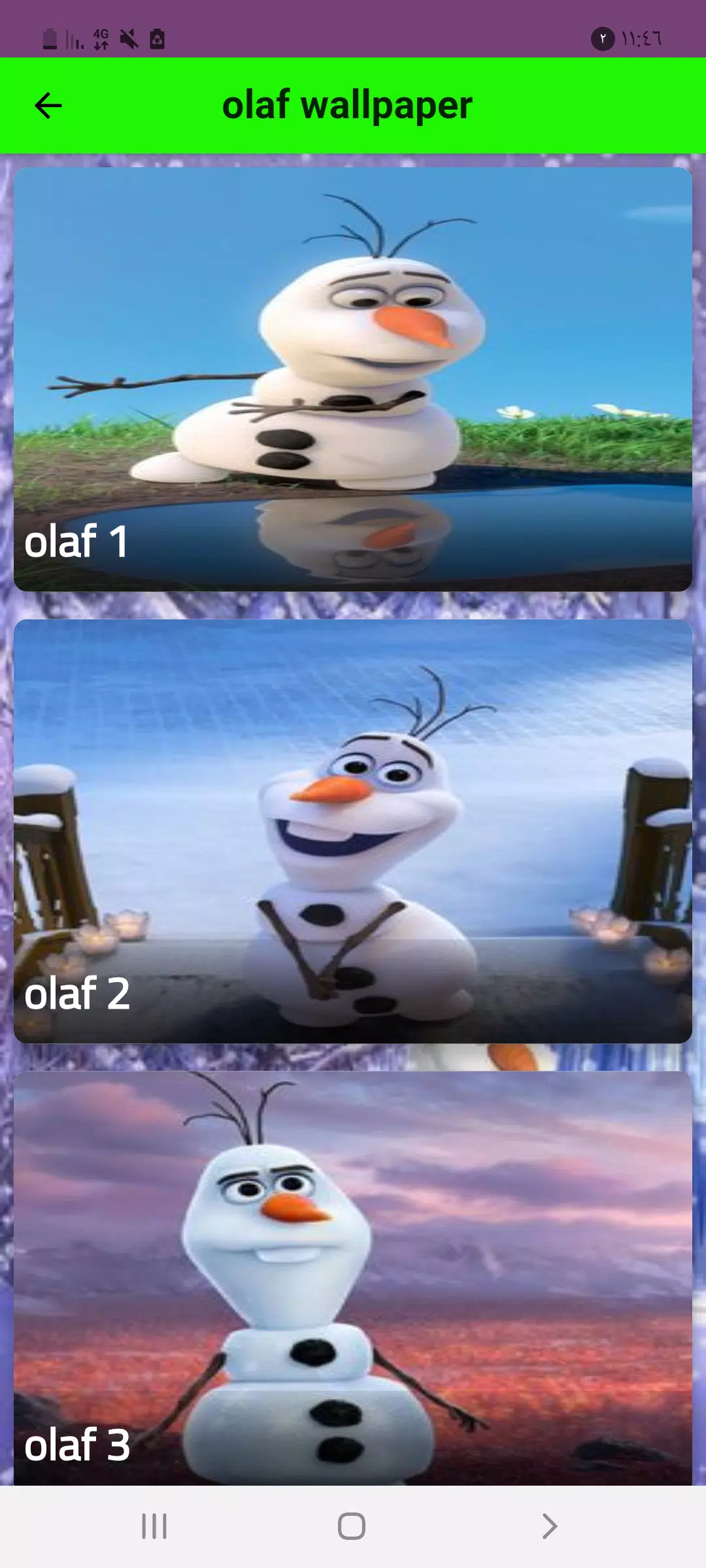 Olaf Wallpaper Iphone