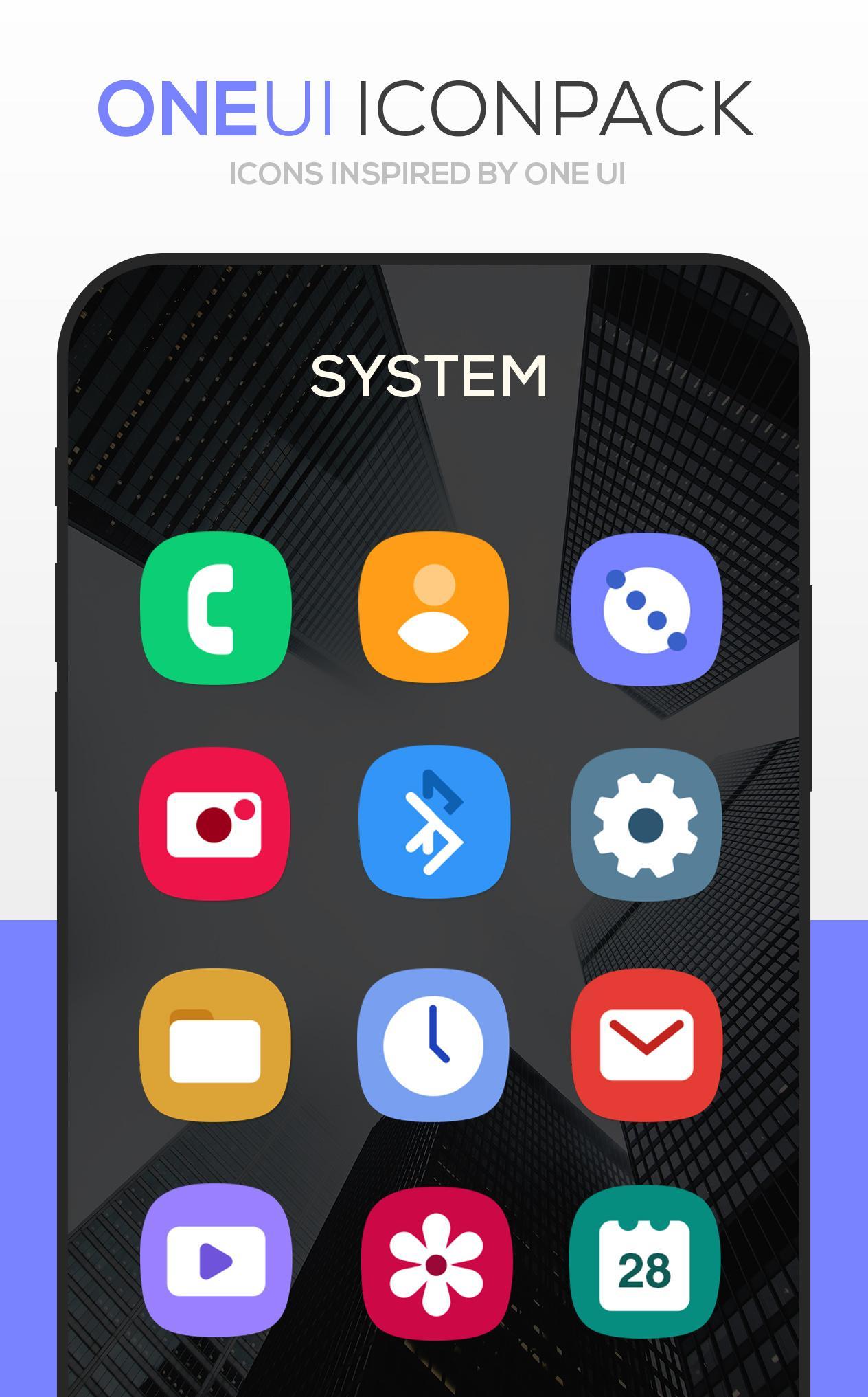 ONE UI Icon Pack Последняя версия 5.4 для Android ONE UI Icon Pack Последняя версия 5.4 для Android