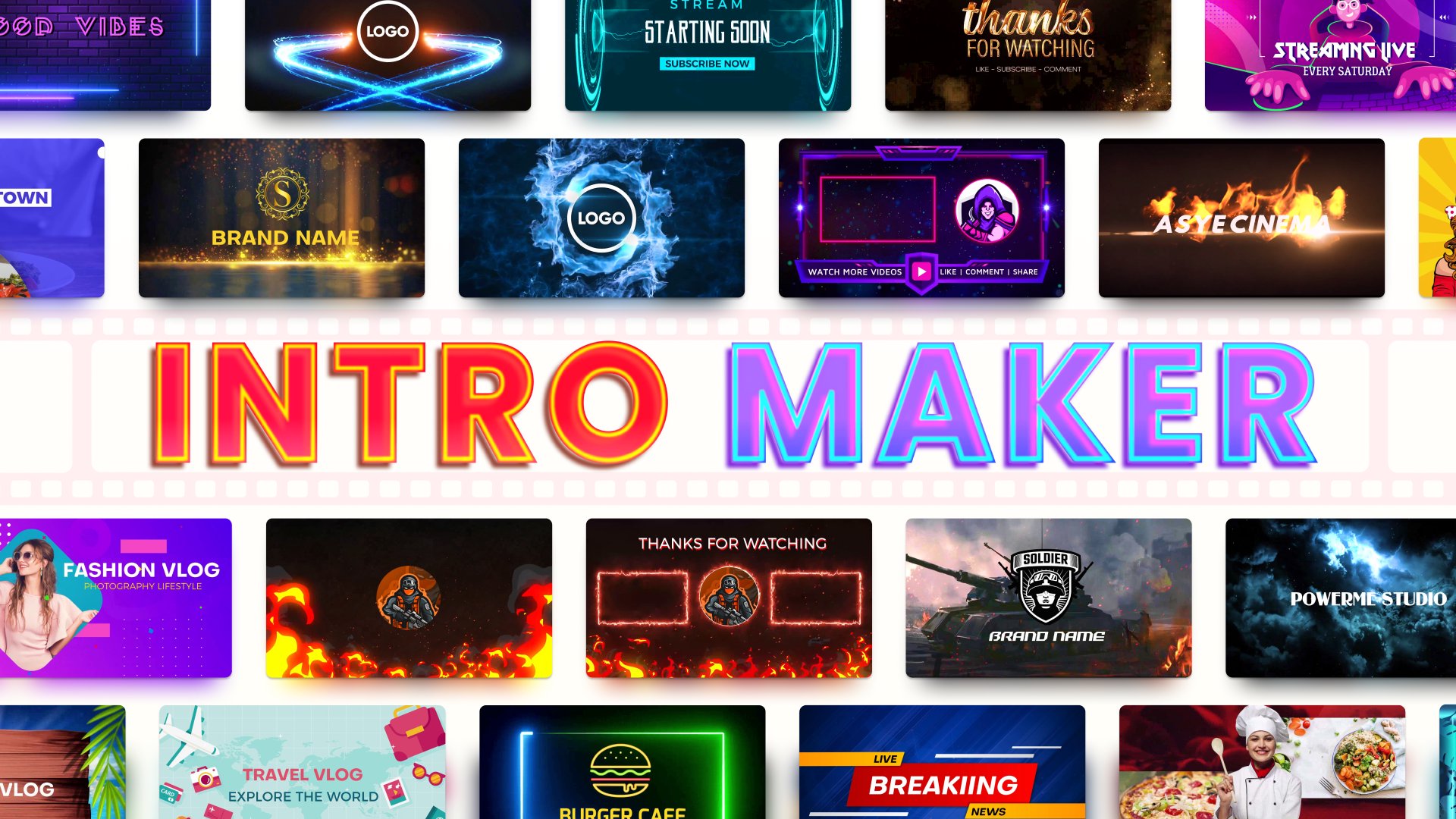 Descarga de APK de Intro Maker, Promo Video Maker para Android