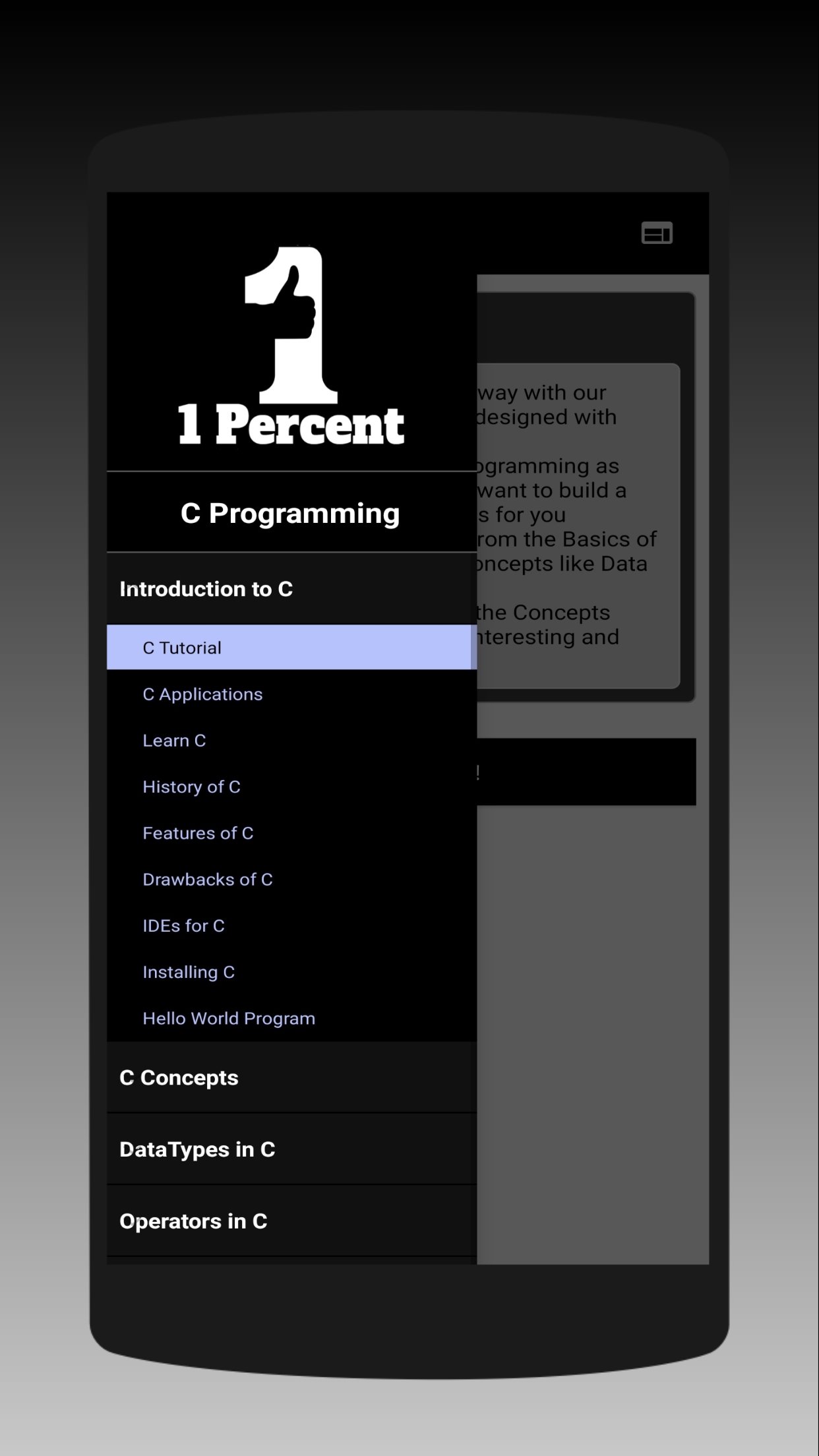 C Tutorial APK for Android Download