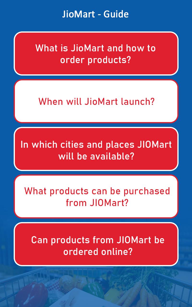 Android용 Jio Mart Grocery Kirana Store App Shopping Guide APK 다운로드 Android용 Jio Mart Grocery Kirana Store App Shopping Guide APK 다운로드