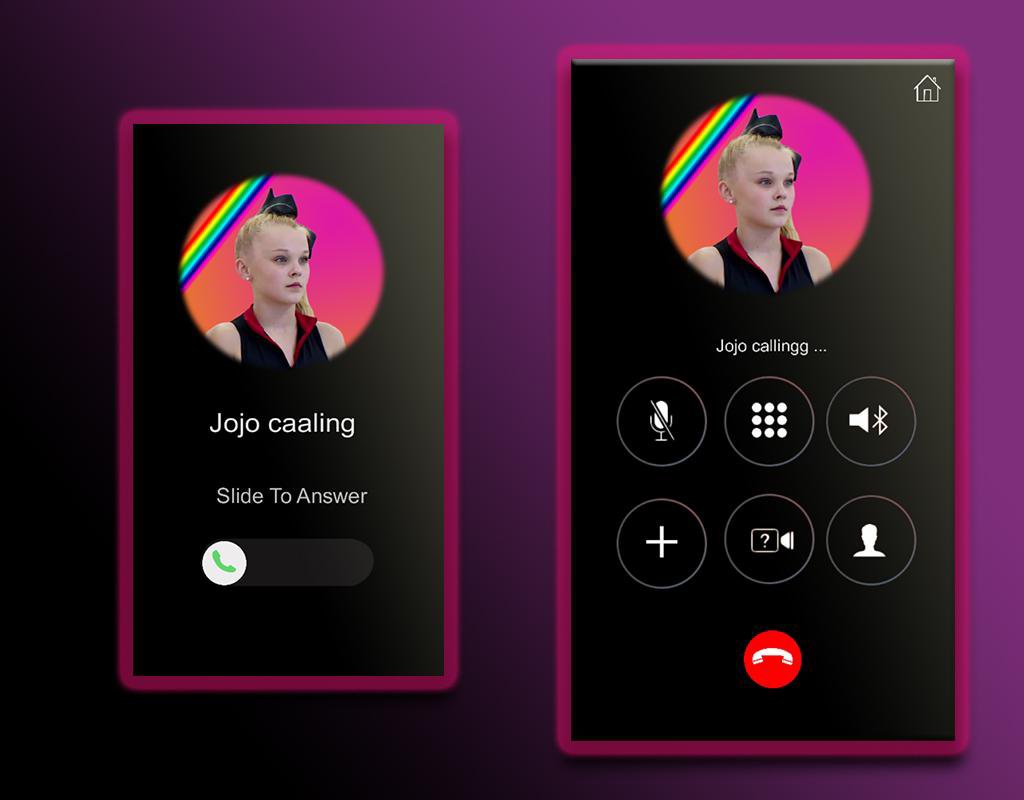 jojo siwa call & get call realistic game simulatio APK for Android Download