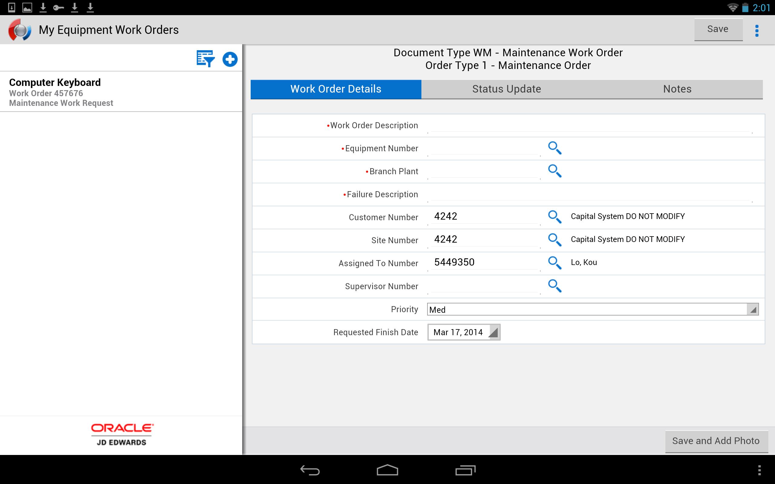 Create Work Order - JDE E1 APK for Android Download Create Work Order - JDE E1 APK for Android Download