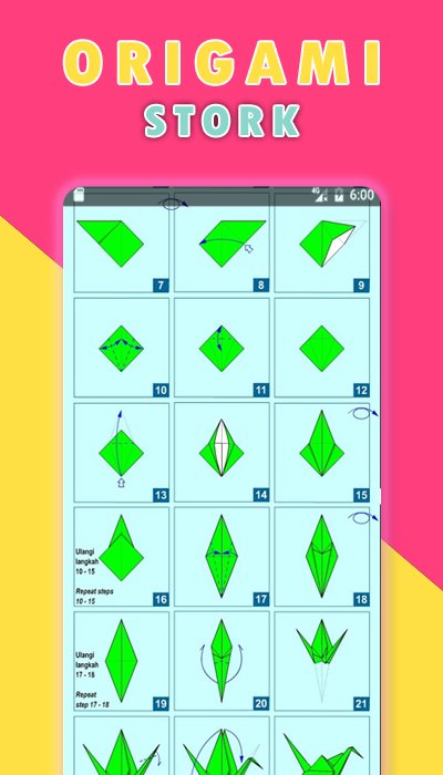 Stork Origami Complete Step by Step APK for Android Download