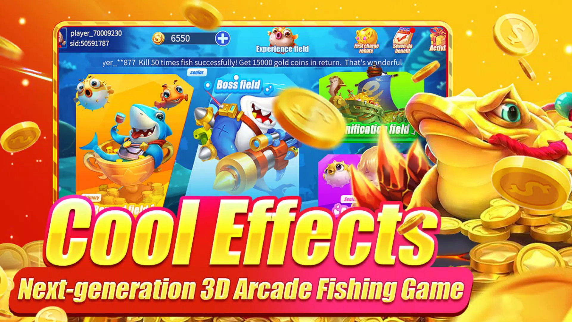 Gone Fishing Arcade Game