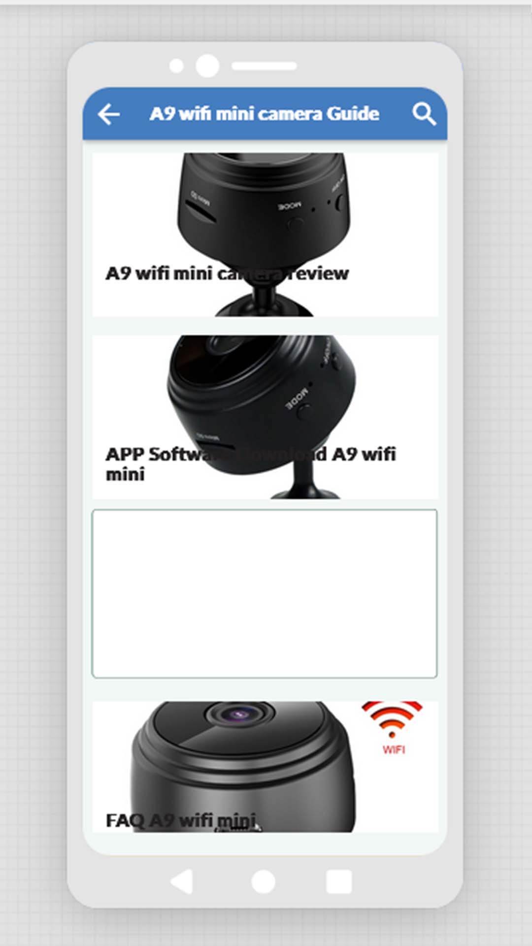 A9 wifi mini camera Advice APK for Android Download