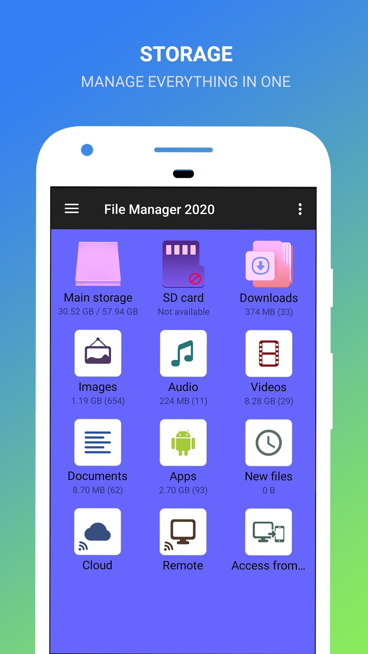 APK Explorer File Manager untuk Muat Turun Android