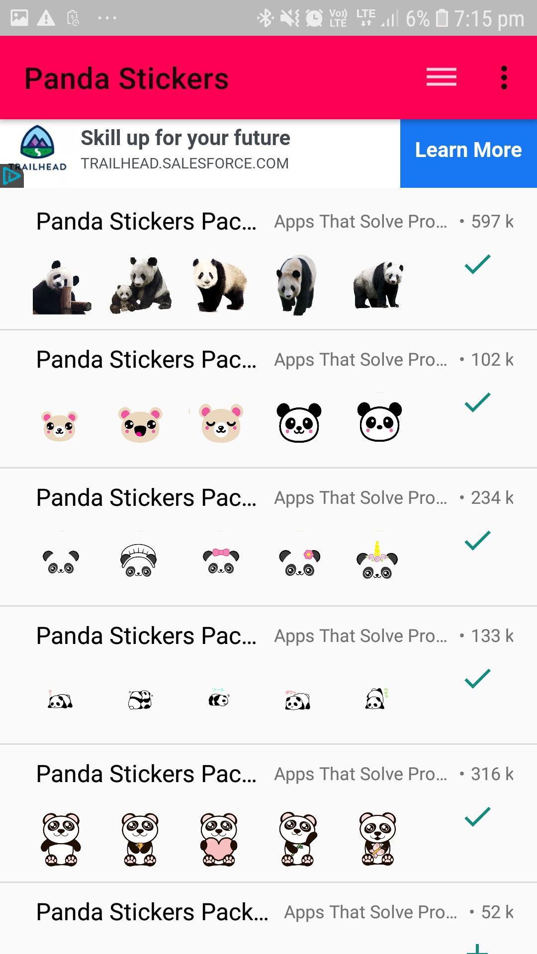 Panda Stickers APK für Android herunterladen