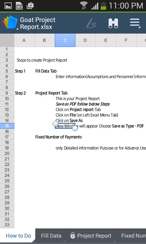 Goat Farming Project Report Latest Version 1.0 for Android