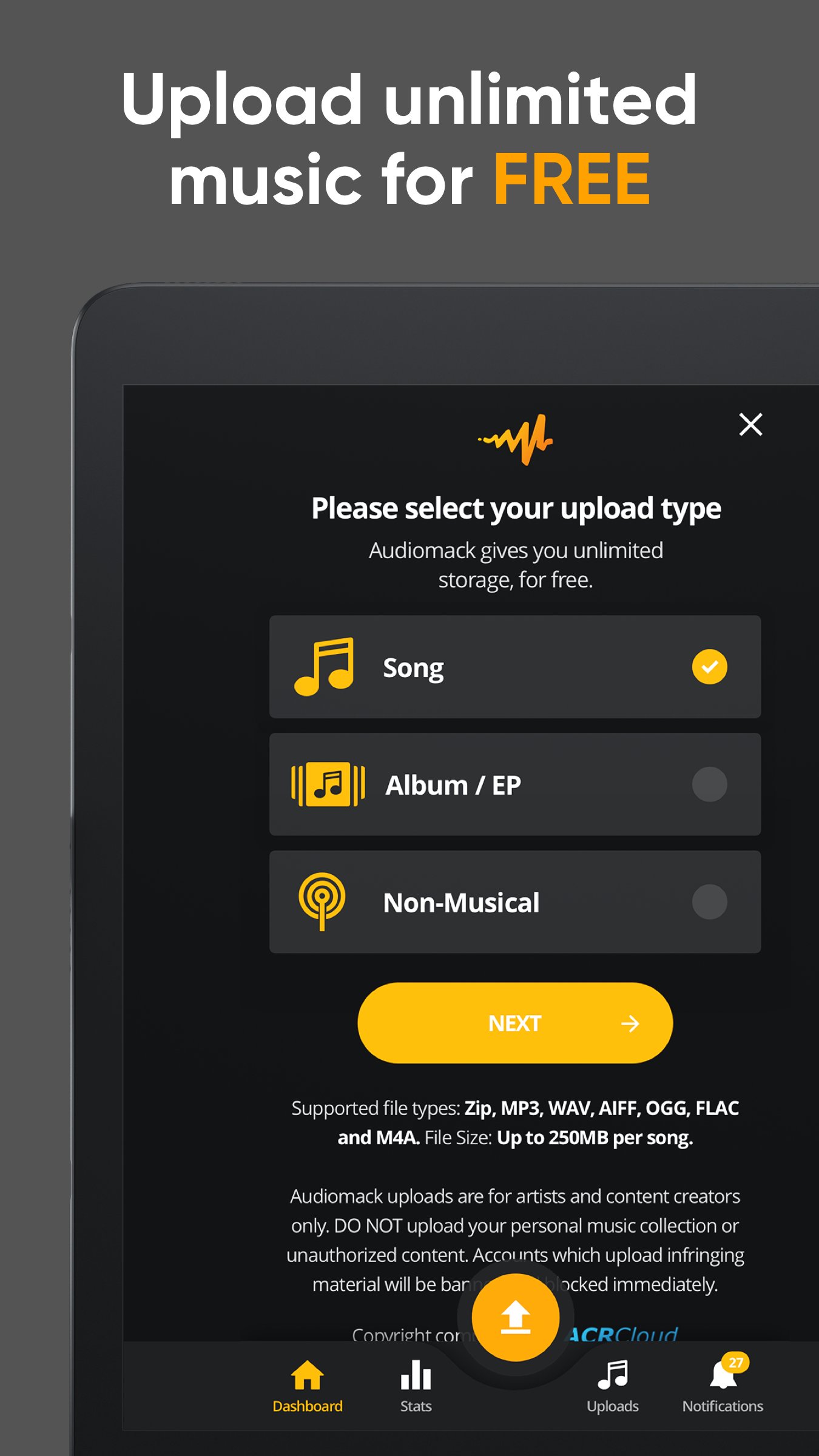 Audiomack Creator-Upload Music for Android - APK Download