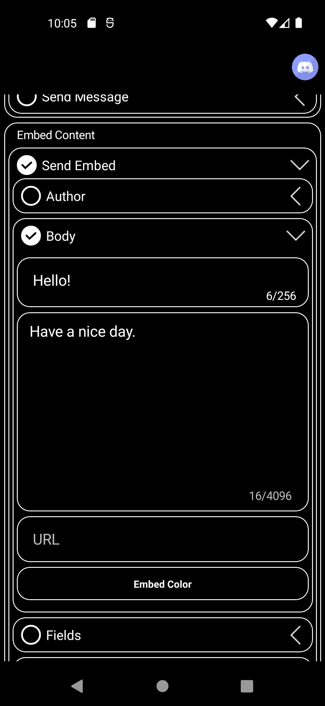 (old) | Discord Webhook Remote APK for Android Download