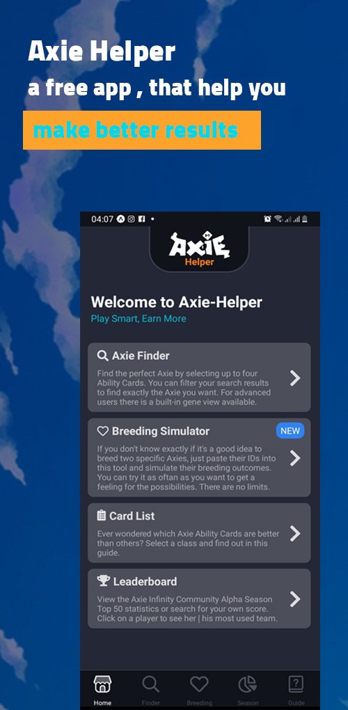 Axie Infinity - Tools, Finder, Breeding Calculator APK für Android ...