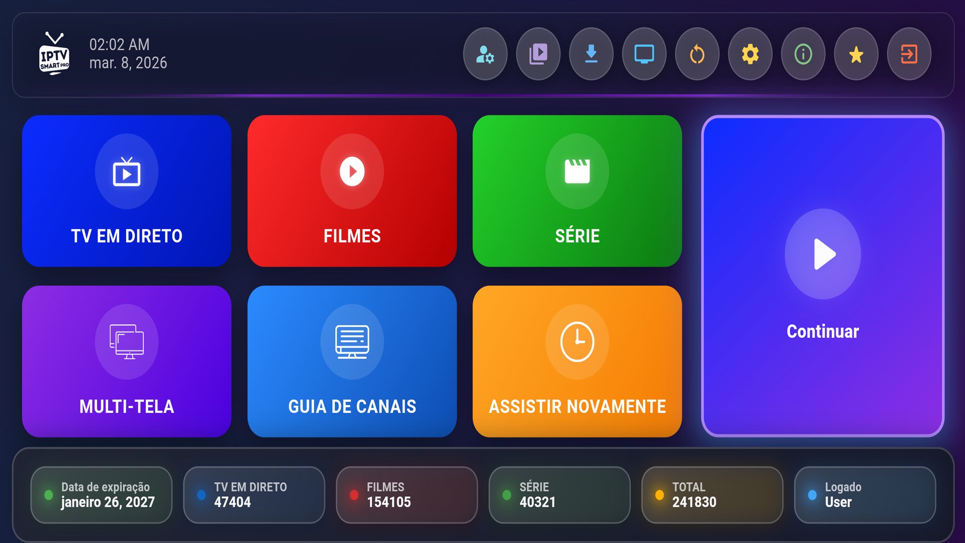 Última Versão de IPTV Smart Pro : TV Ao Vivo para Android