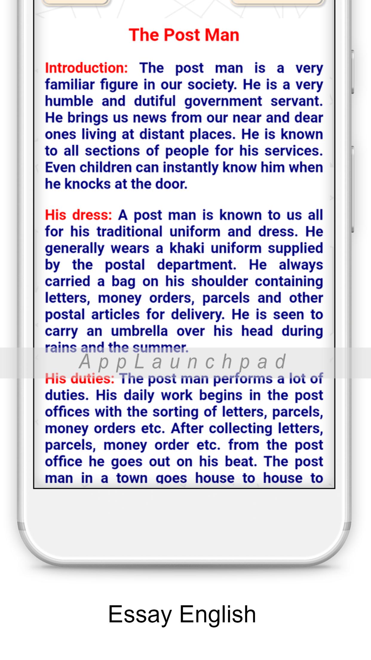 Essay English essay-english