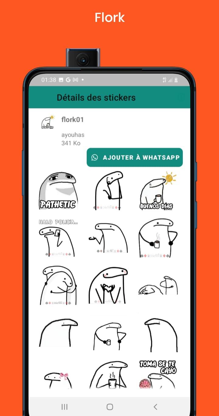 Stickers Flork for WhatsApp APK pour Android Télécharger Stickers Flork for WhatsApp APK pour Android Télécharger