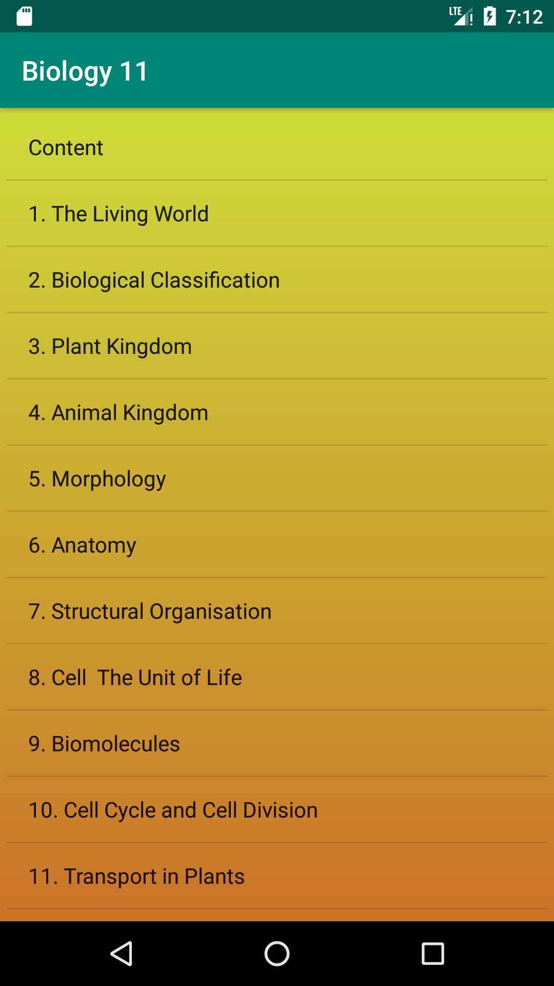 Biology - Class 11 NCERT APK for Android Download