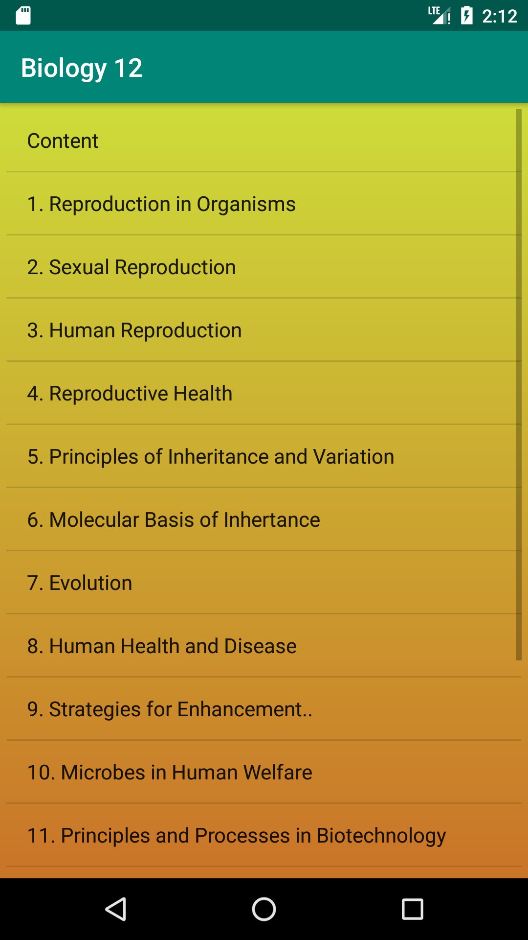 Biology - Class 12 NCERT APK for Android Download