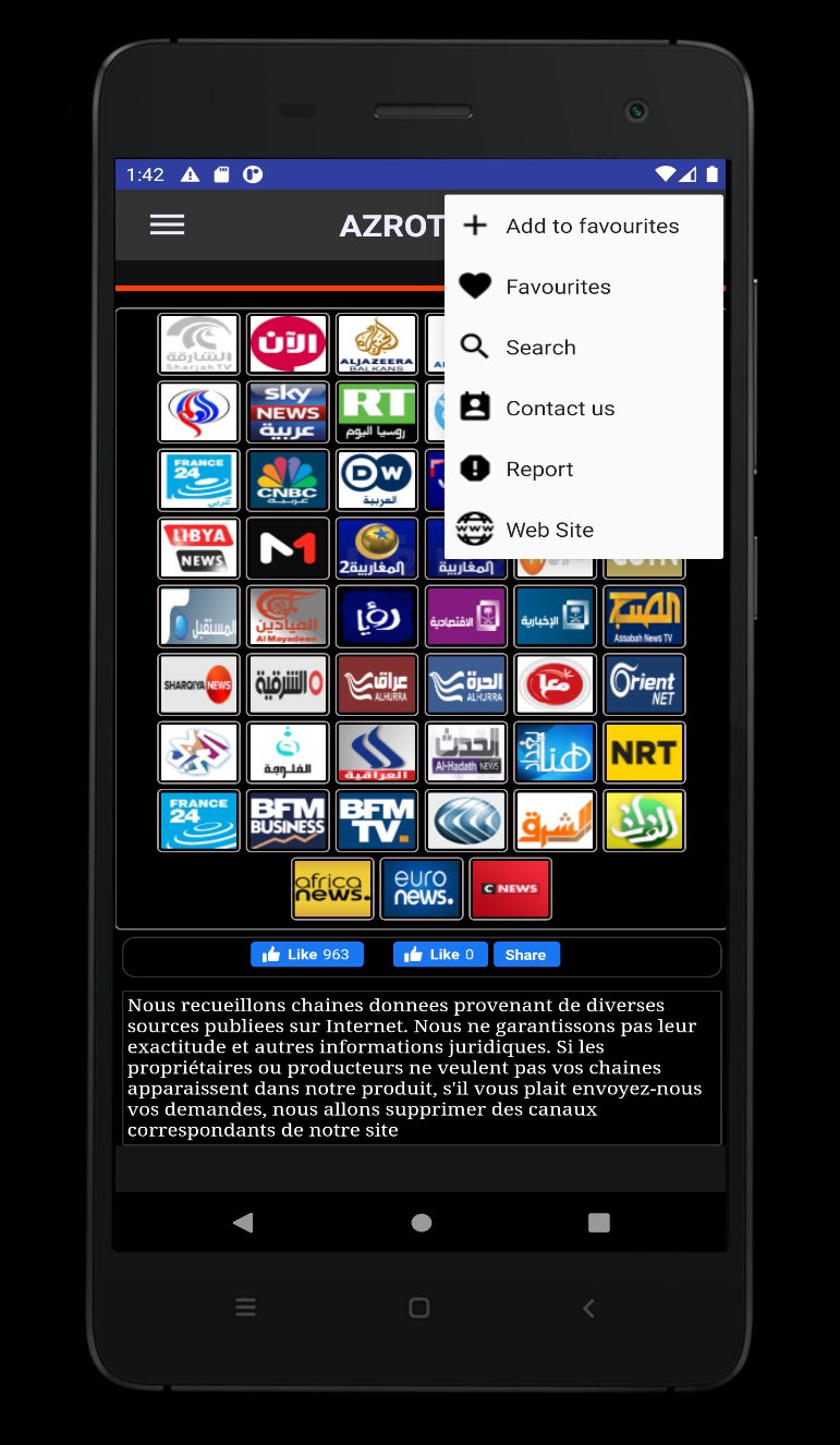 التلفزيون العربي | AZROTV APK for Android Download