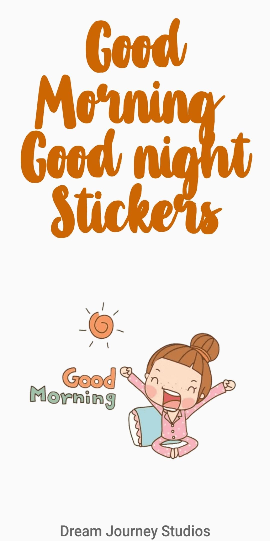 Good Morning And Night Stickers Apk Untuk Unduhan Android