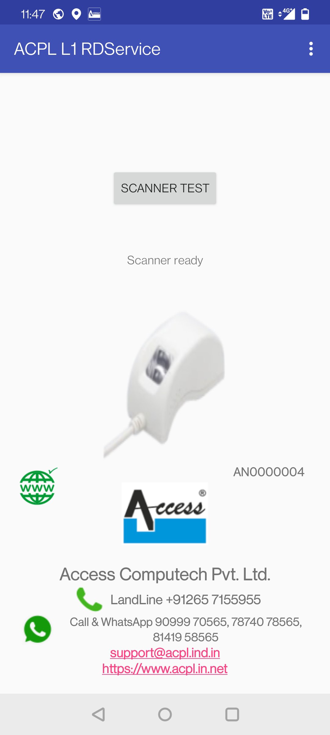 ACPL L1 RD Service APK for Android Download