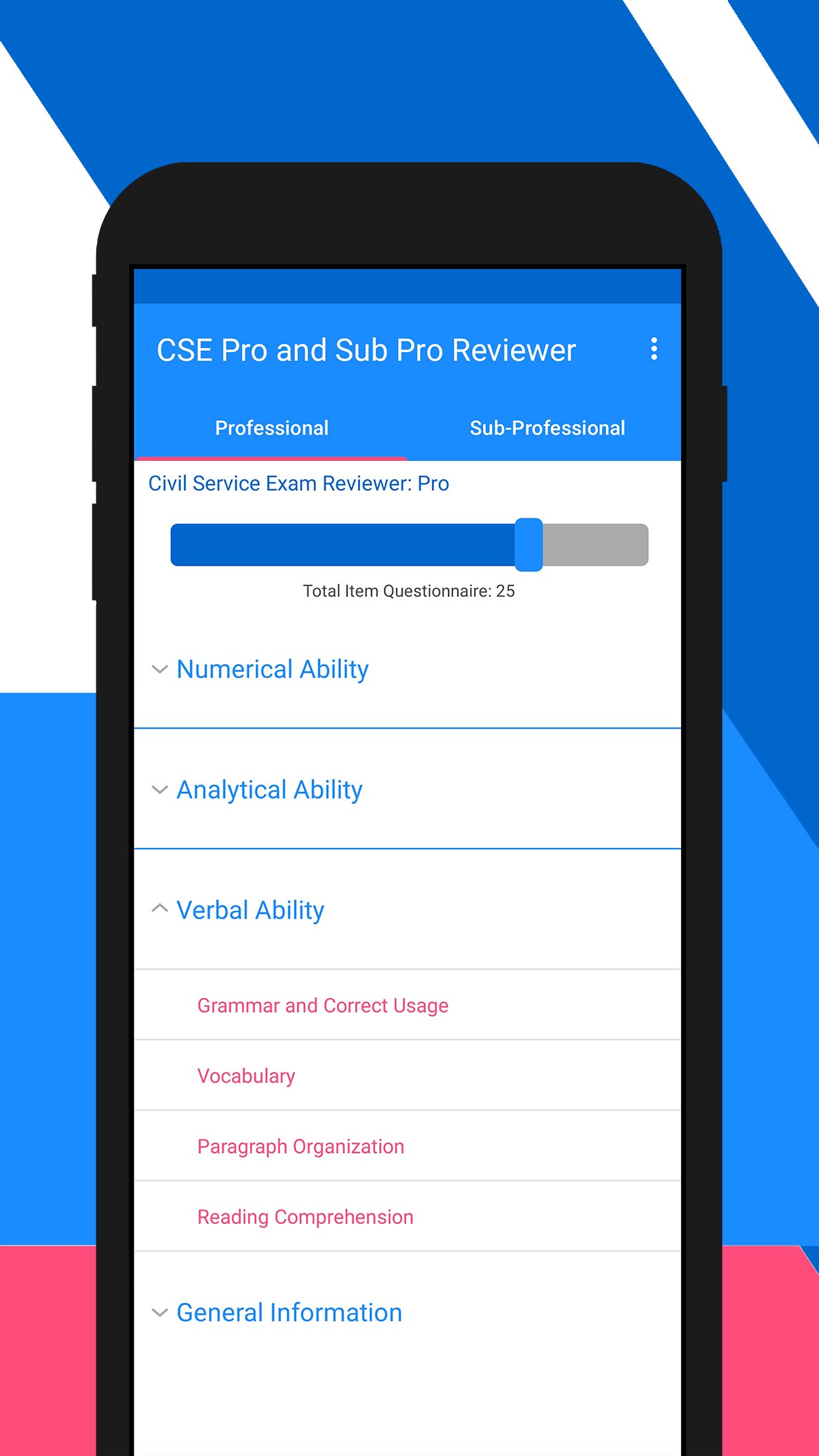 Civil Service Exam Pro and Sub APK for Android Download