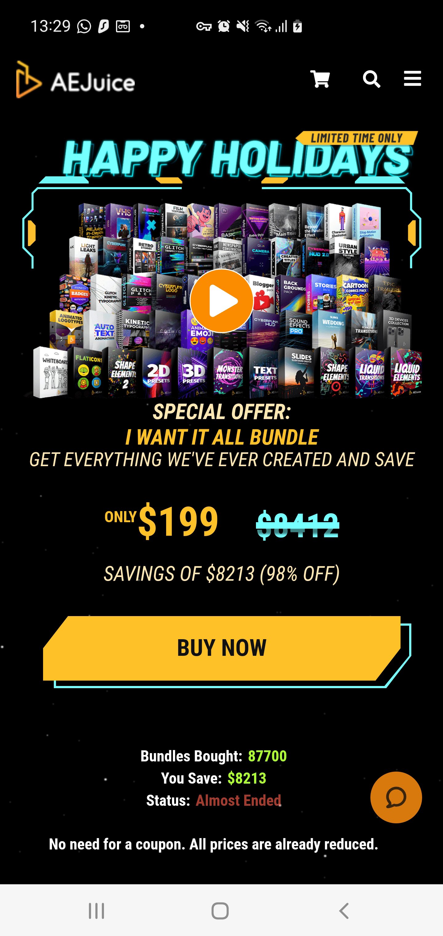 AEJuice APK للاندرويد تنزيل