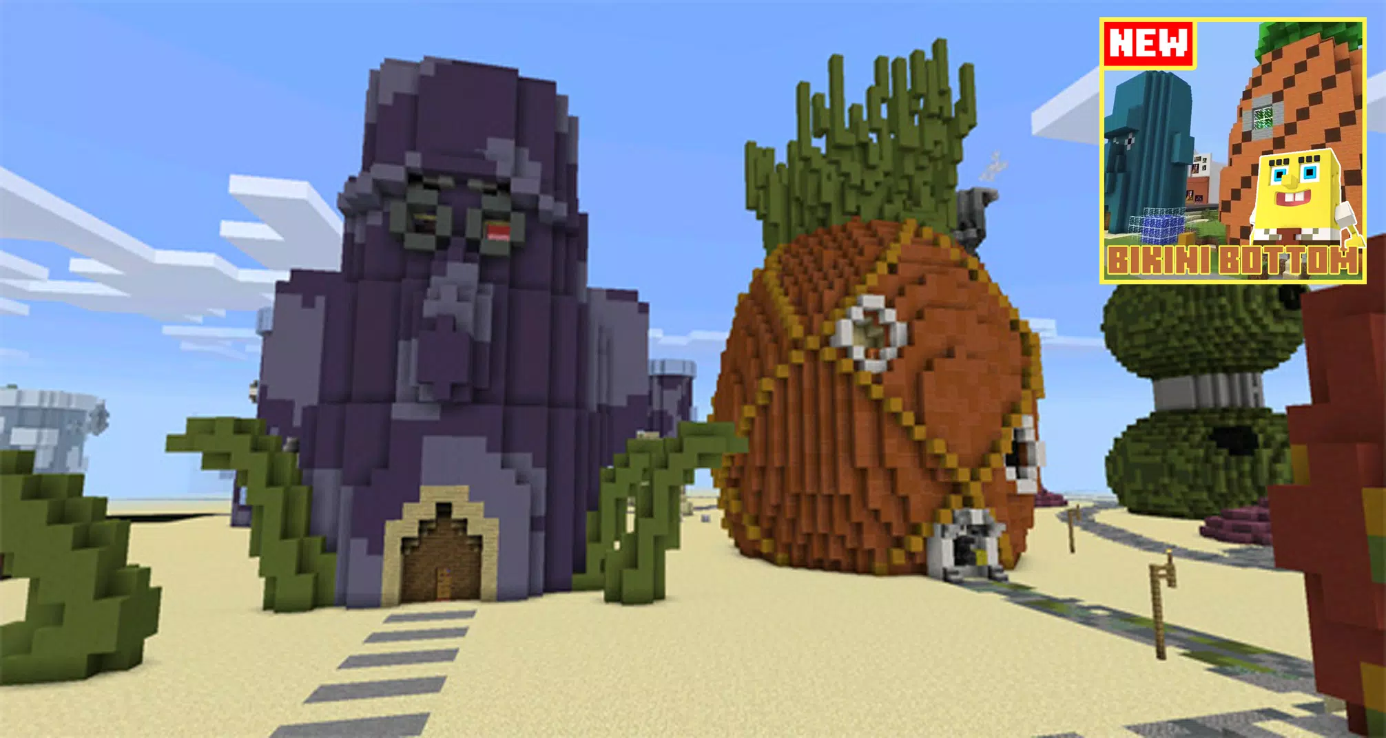 Spongebob Pineapple House Minecraft