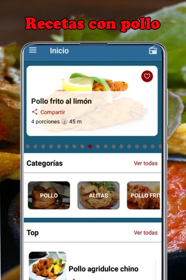 Recetas Con Pollo Recetas Con Pollo Facil Apk للاندرويد تنزيل