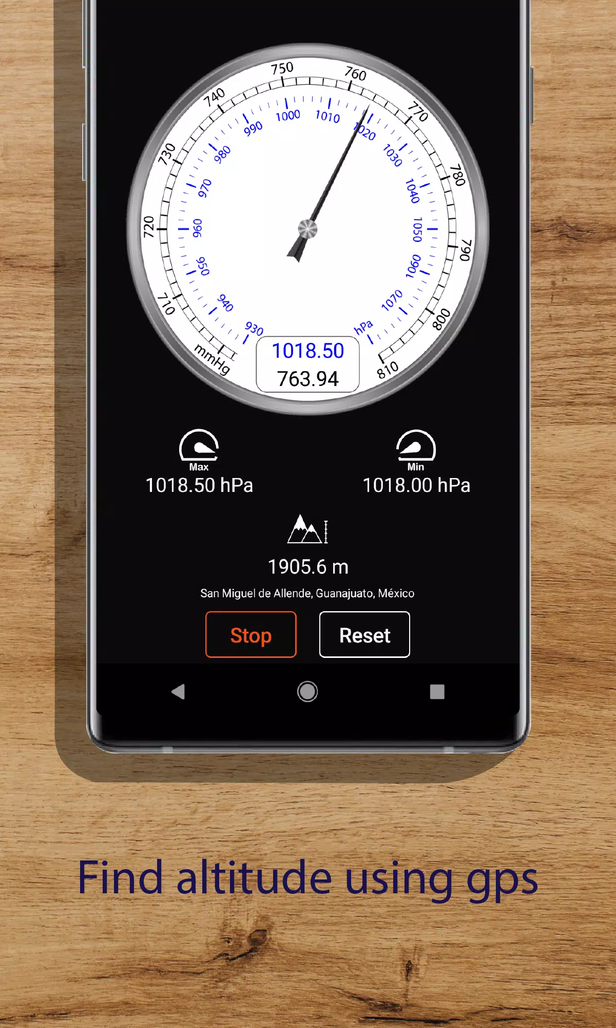 Barometer Sensor In Mobile