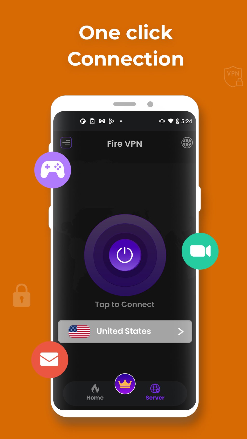 Download Fire VPN - Vpn Proxy Browser 63.6.8 Android APK File