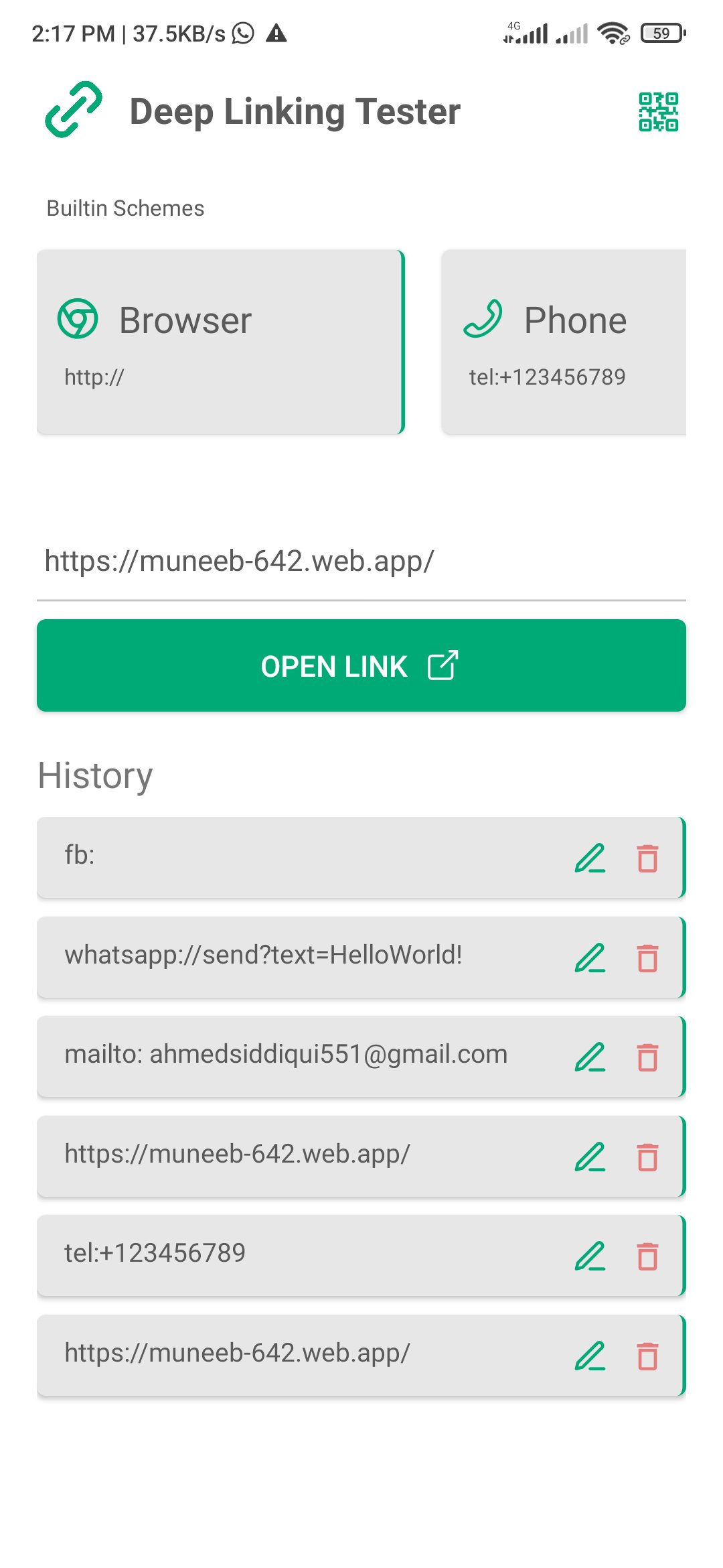 Deep Linking Tester APK for Android Download