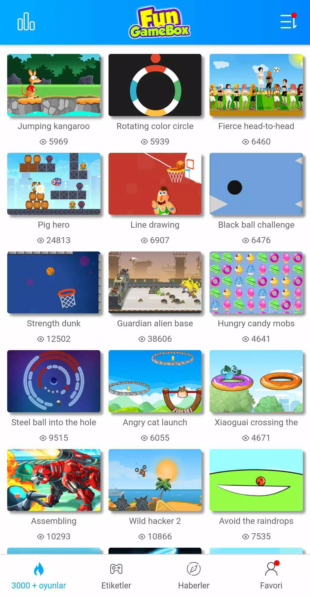 Android için Fun GameBox 3000+ games in App 2.3.169 APK İndir ...