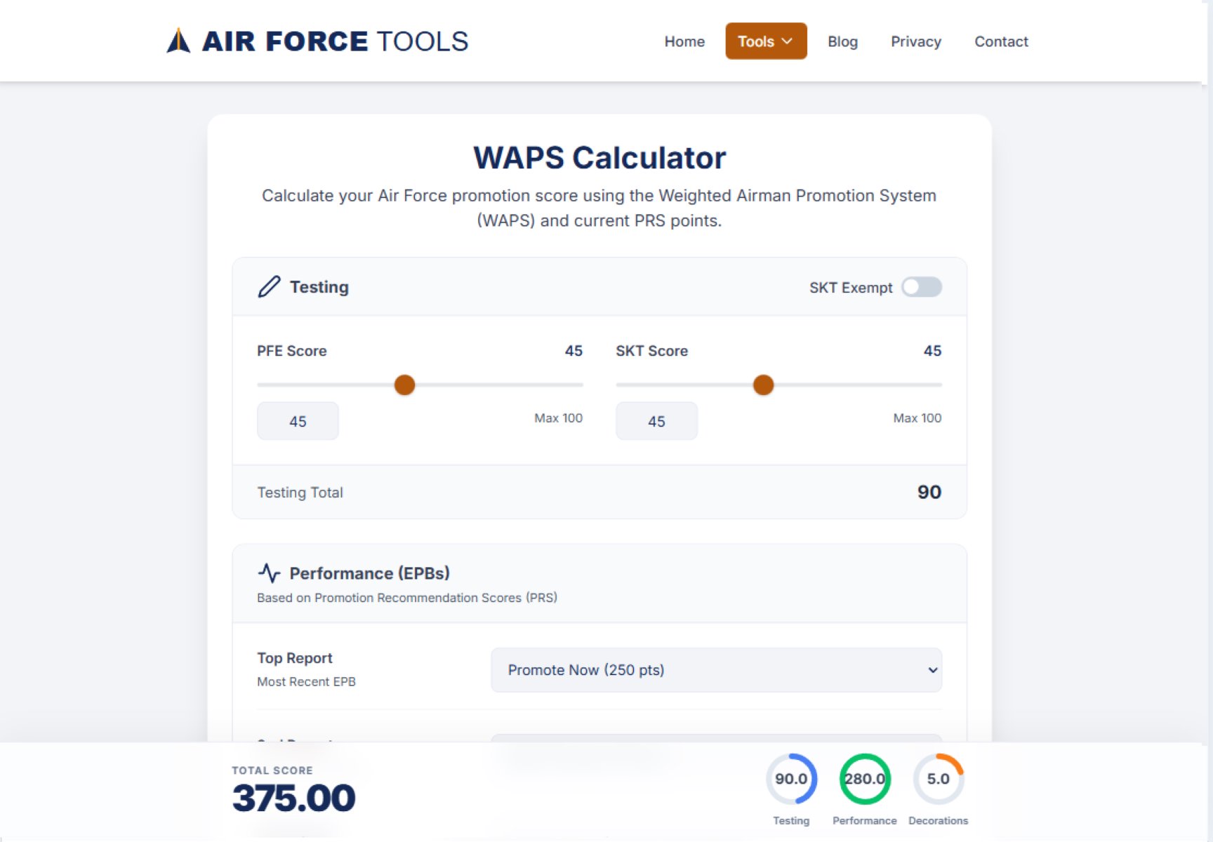 2026 Air Force PT Calculator APK for Android Download