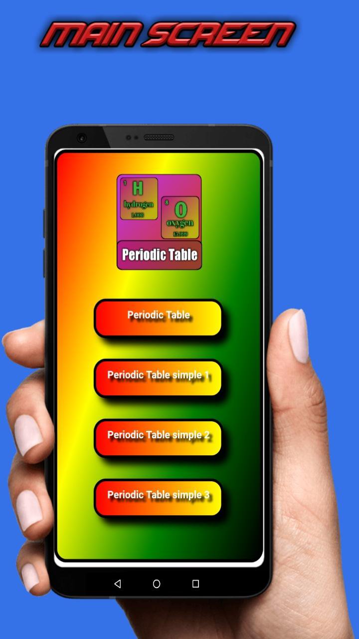 periodic table of elements APK for Android Download