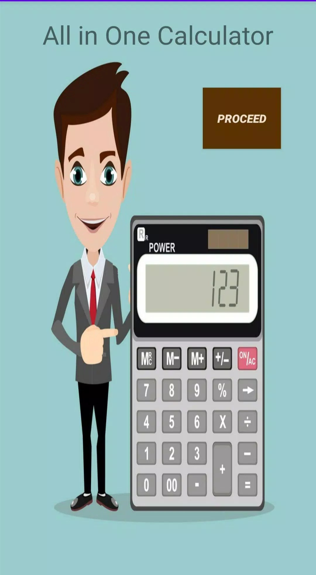 Scientific Calculator Cartoon