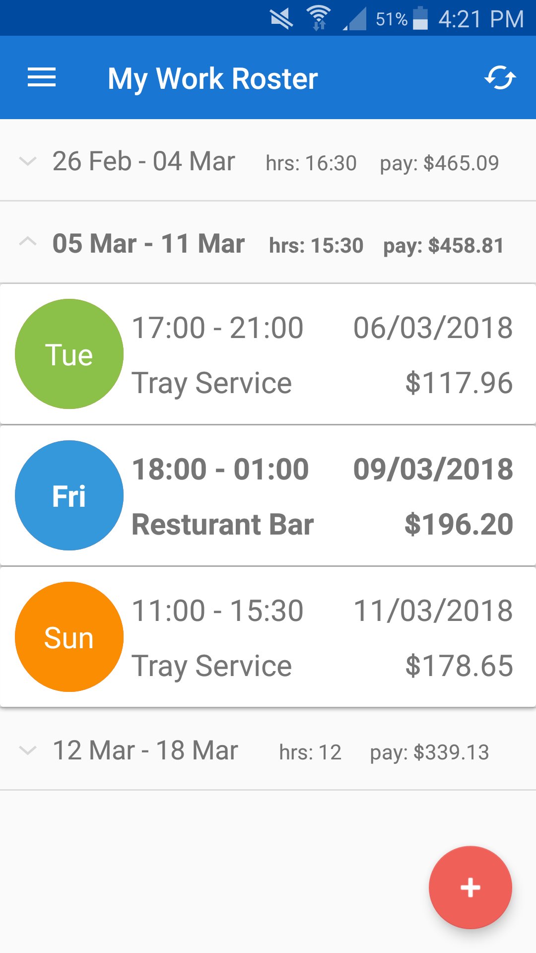 My Work Roster APK for Android Download