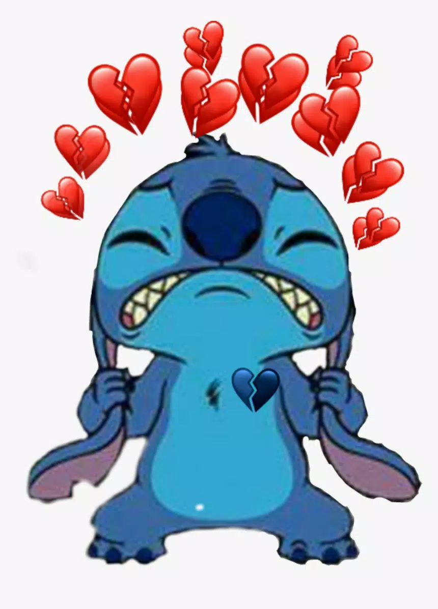 Sad Stitch Wallpaper