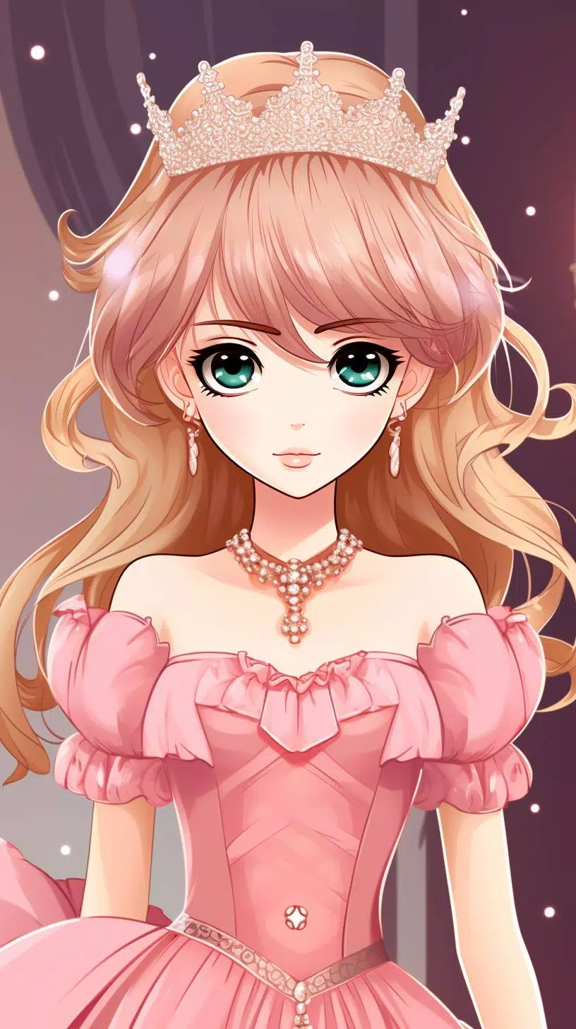 Anime Girl Princess Dress