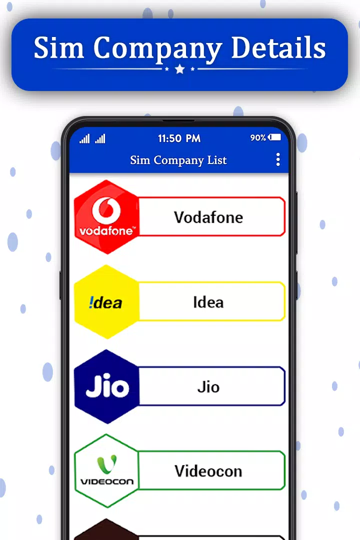 Idea Sim Card Number Details