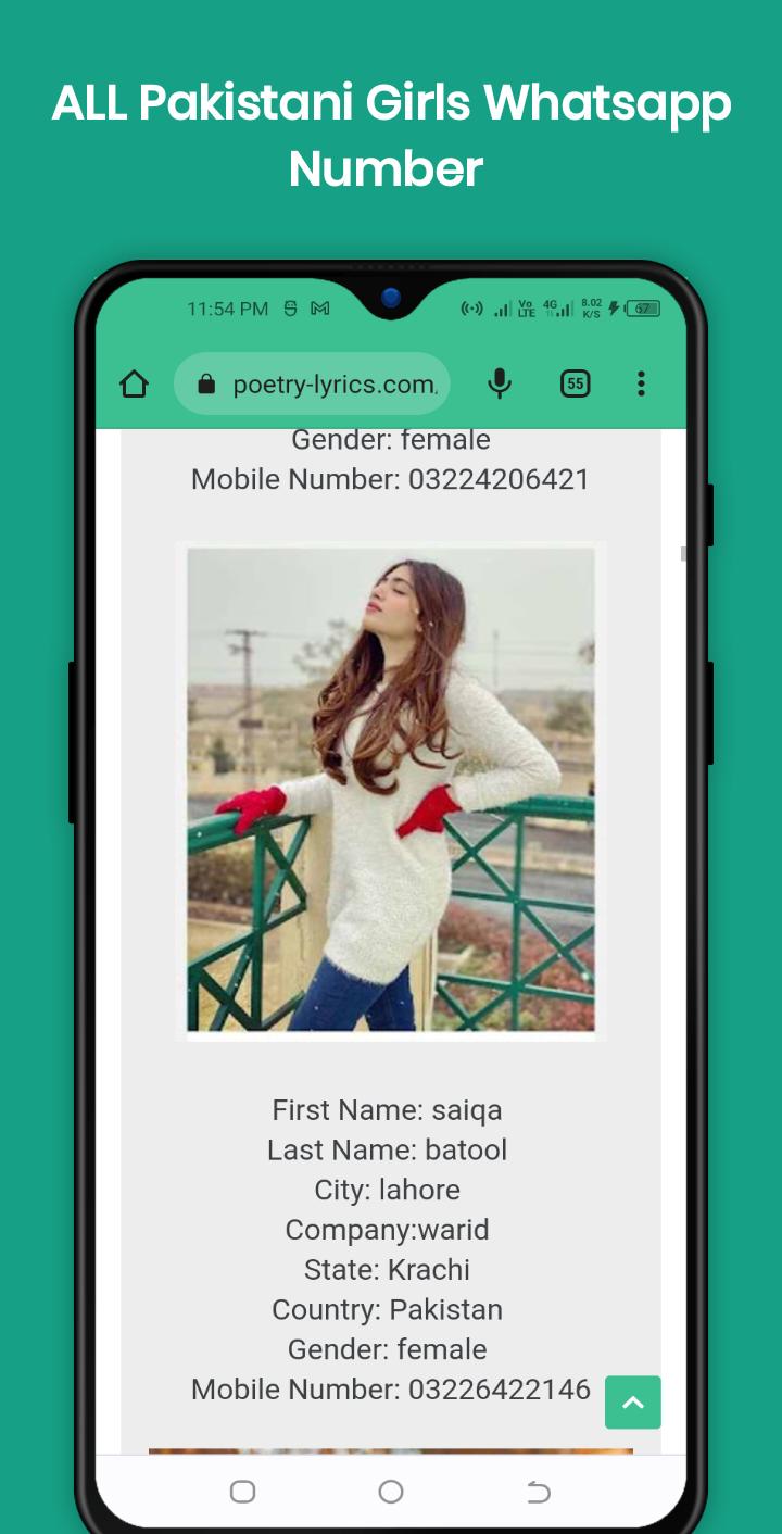 Descarga De Apk De Pakistani Girls Whats Numbers Para Android