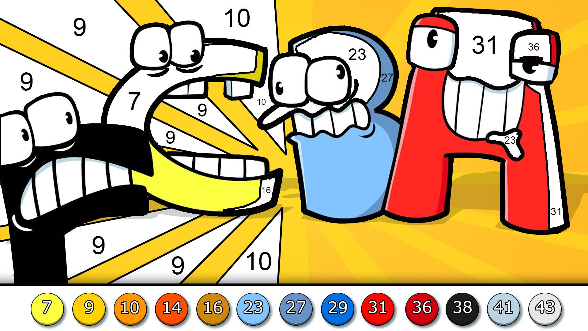 ดาวน์โหลด Alphabet Lore Coloring Apk สำหรับ Android