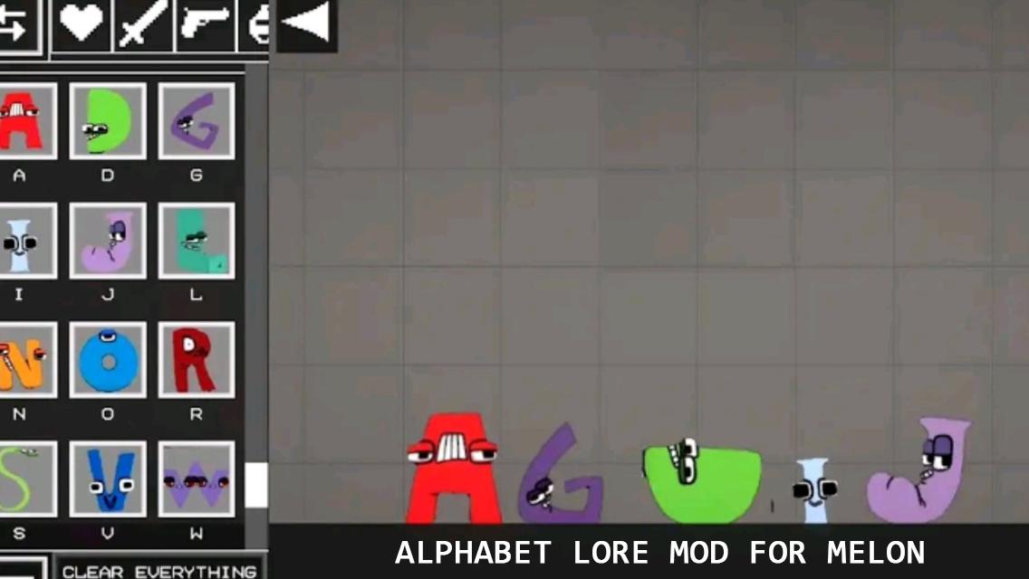 Alphabet Lore Mod For Melon APK for Android Download Alphabet Lore Mod For Melon APK for Android Download