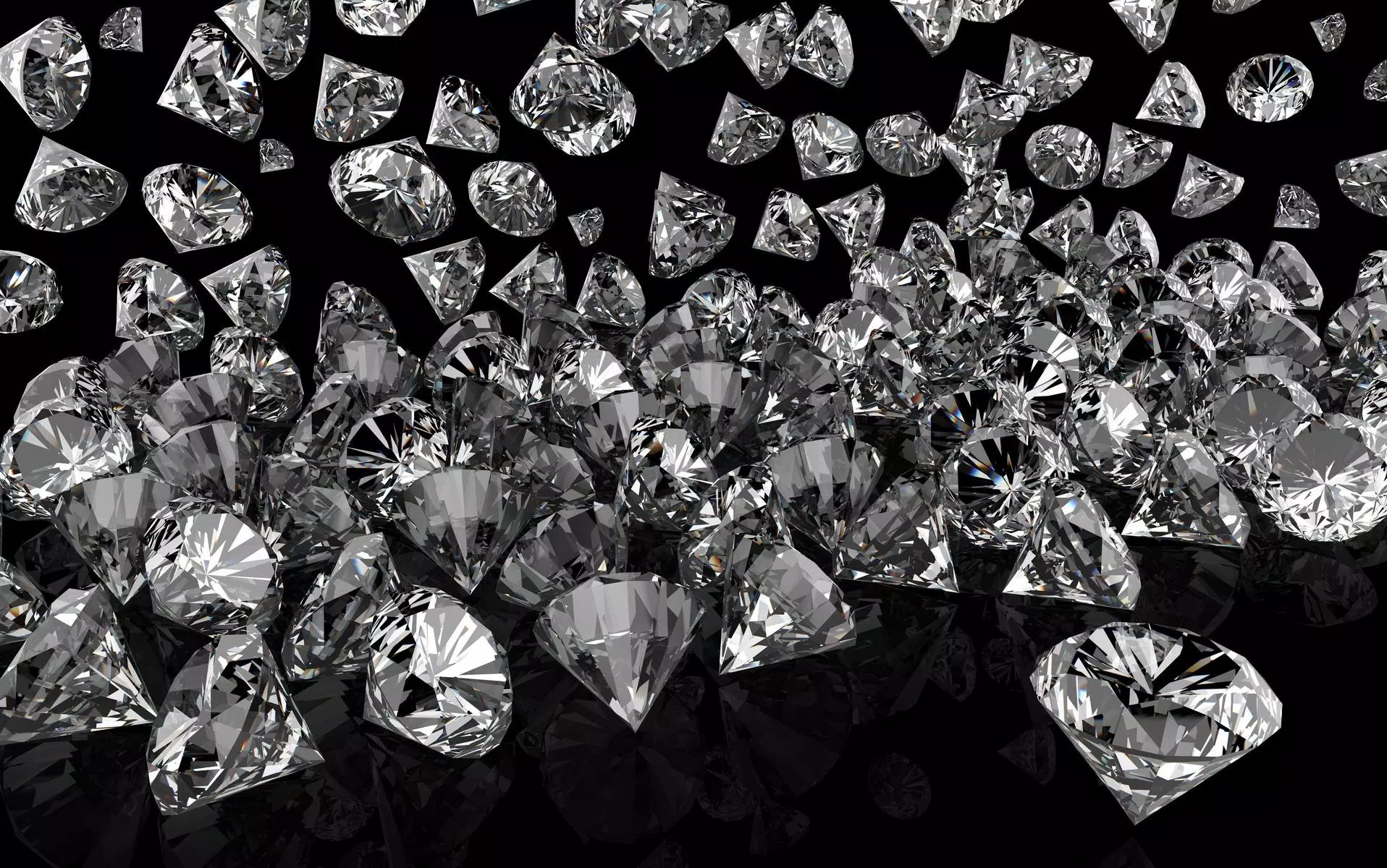 Black Diamonds Background