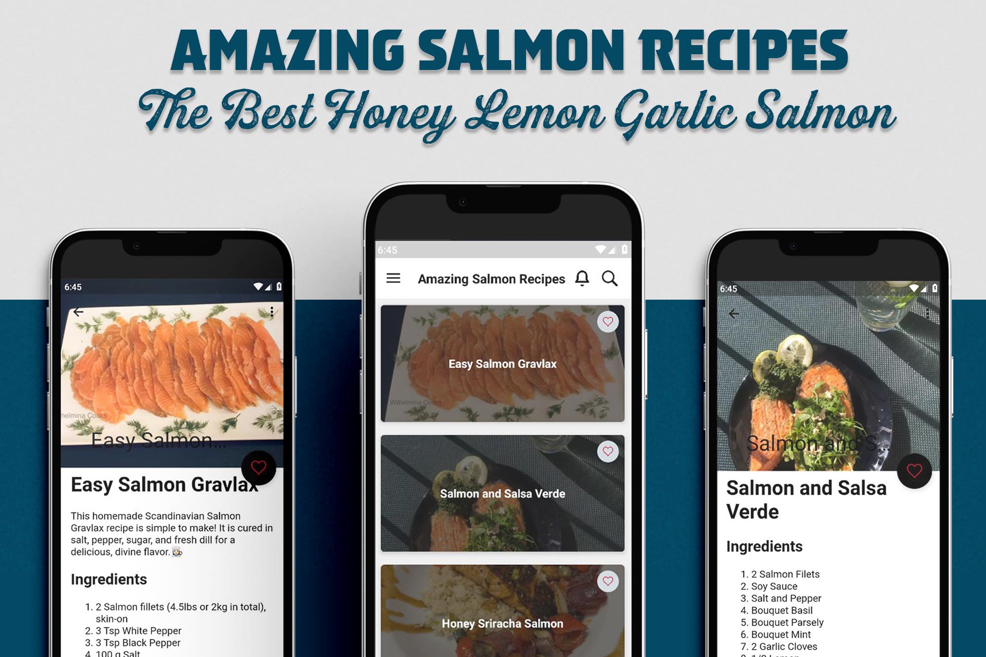 Amazing Salmon Recipes APK for Android Download